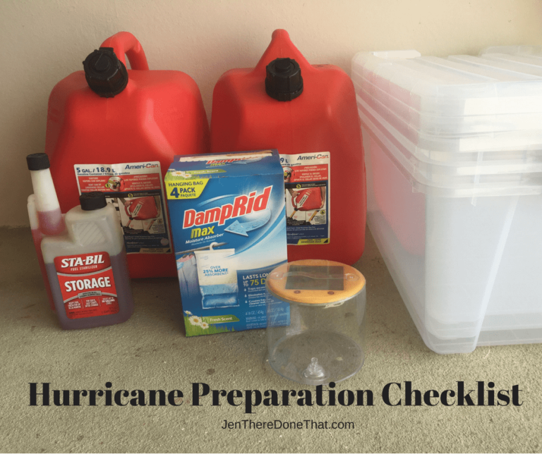 Hurricane Preparation Checklist | Disaster Prepping